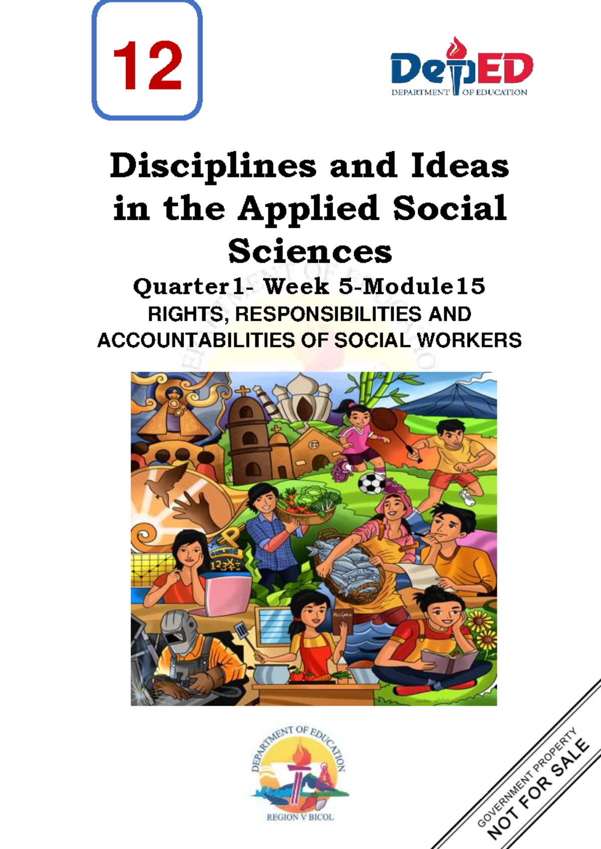 Diass-Q1-Week 5-Module 15: Rights & Responsibilities of Social Workers - Studocu