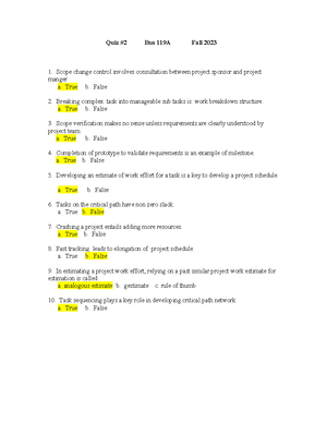 Tif 03 - Quiz exam practice - Chapter 3 Values, Attitudes, and Job Satisfaction MULTIPLE CHOICE ...