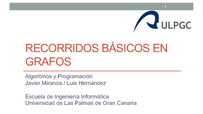 S01 - RECORRIDOS BÁSICOS EN GRAFOS: Algoritmos BFS y Aplicaciones - Studocu