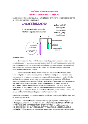 MAPA - FUNDAMENTOS DA GENÉTICA HUMANA - 52_2025: ASPECTOS CLÍNICOS E ...