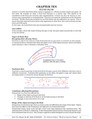 Physics form 4 notes - PHYSICS FORM FOUR CHAPTER ONE THIN LENSES. A ...