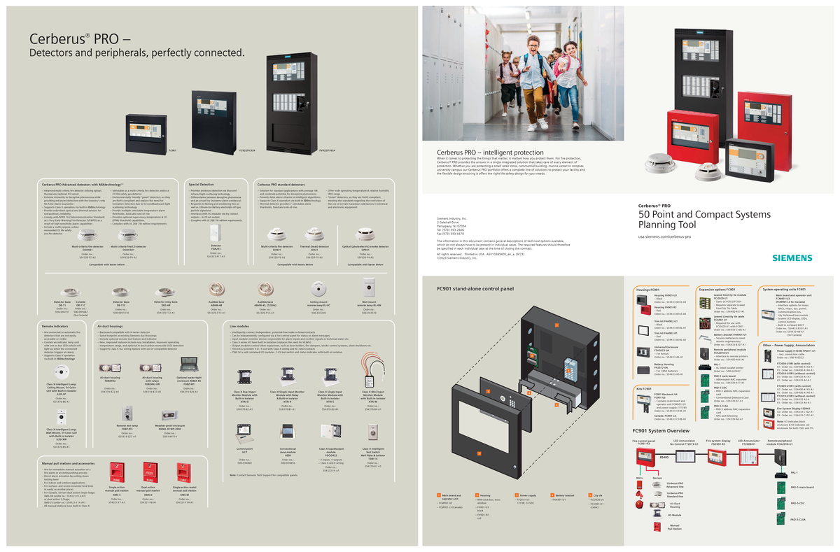Cerberus PRO Planning Poster for Detectors & Peripherals - Studocu