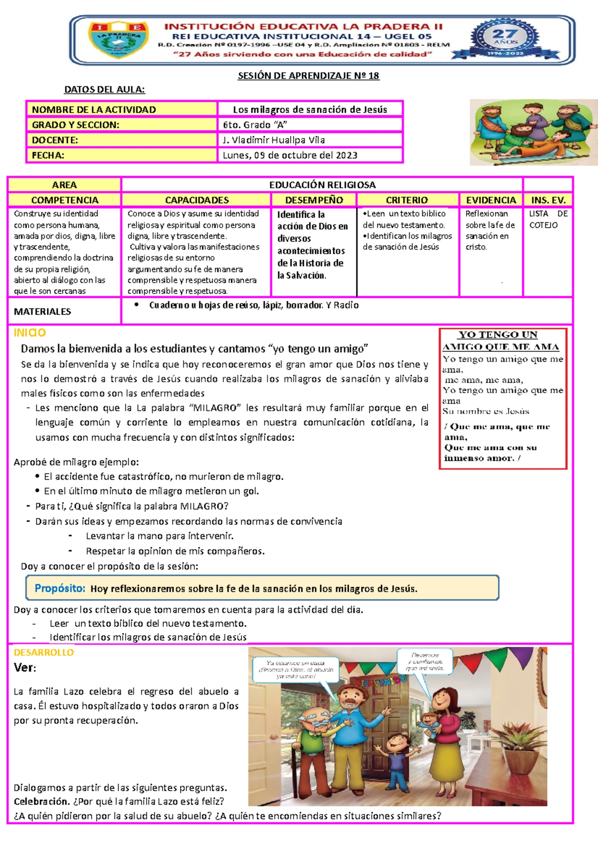 Sesión DE Aprendizaje N° 01 Leemos una infografía sobre los alimentos saludables - ACTIVIDAD DE ...