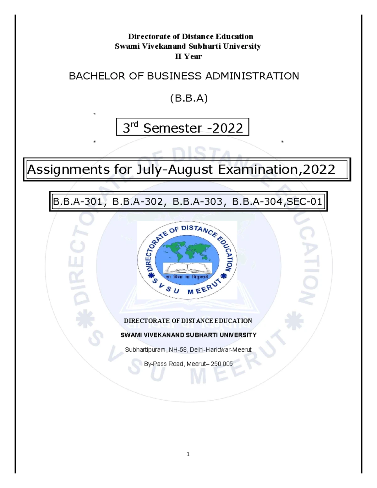 Bba-final-year-project 2023 - 1 A PROJECT REPORT ON “CUSTOMER SATISFACTION” (with references of ...