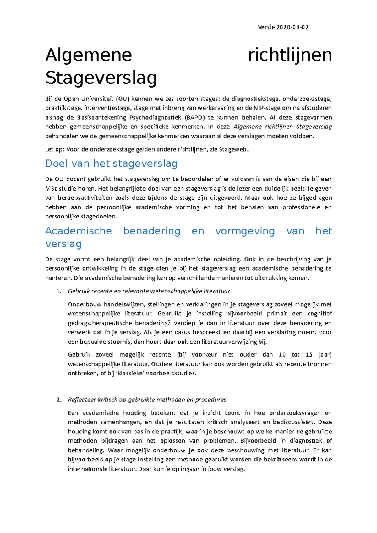 Stageverslag Voorbeeld - STAGERAPPORT STAGEPERIODE YOUNGCAPITAL Tom de ...