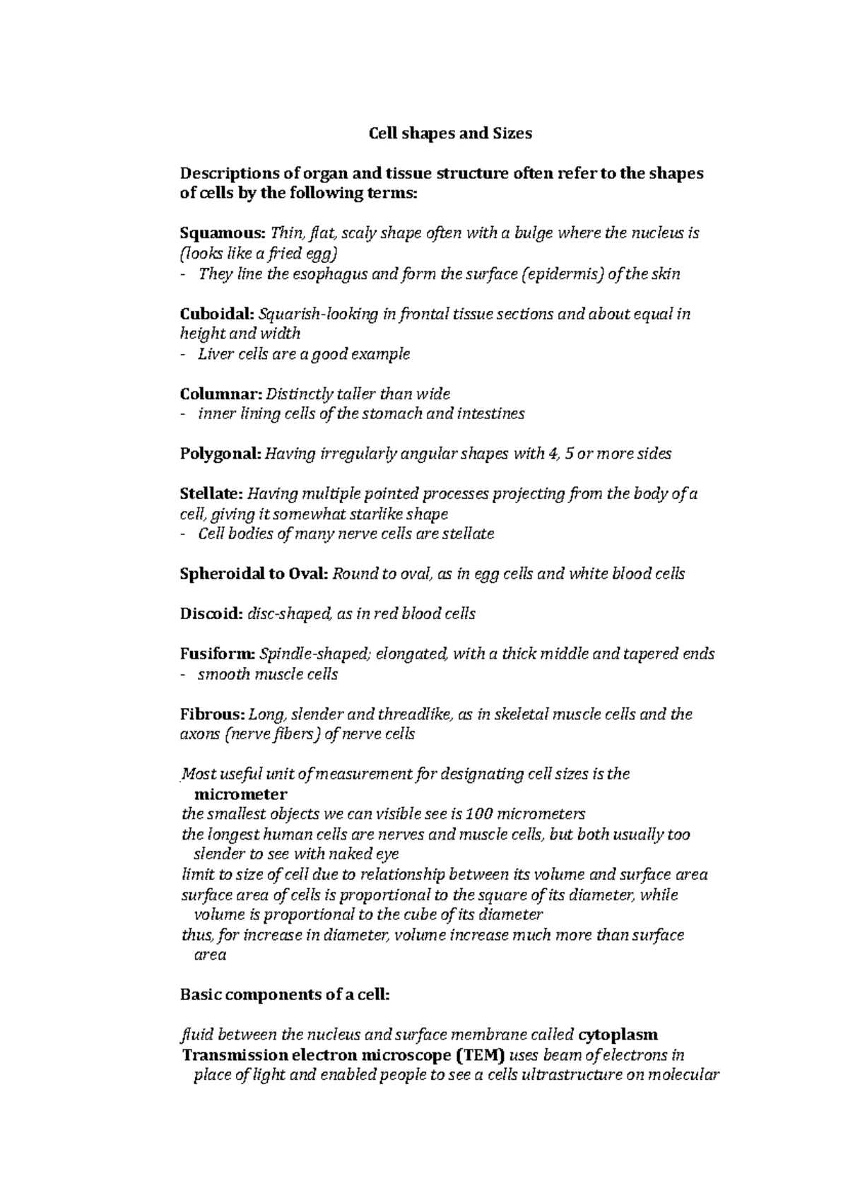 ANHB1101 Human Biology I 2021 - Lecture & Tutorial Timetable - Studocu