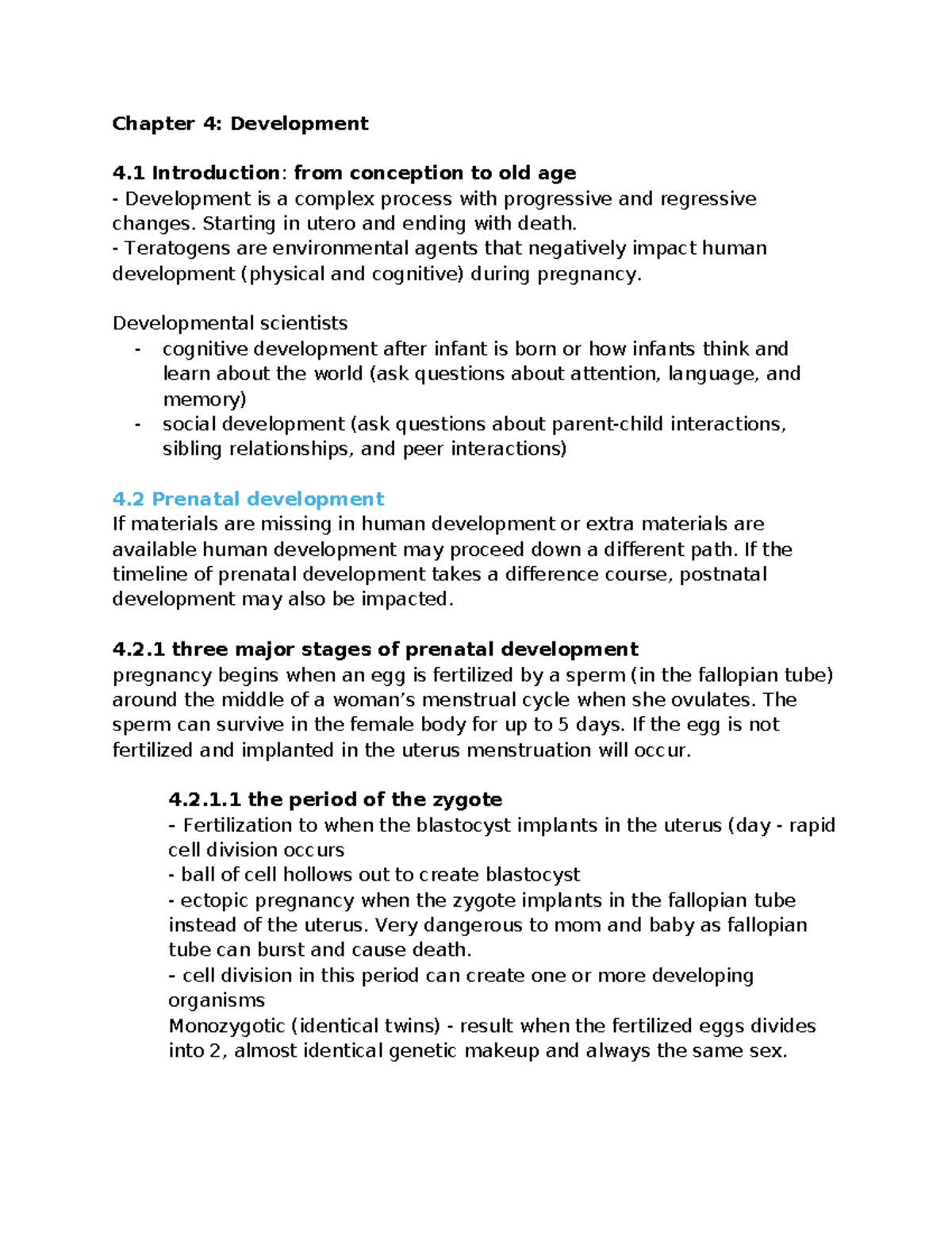 PSY 1102 quiz 1 - notes on chapter 12 and 13 from the textbook ...