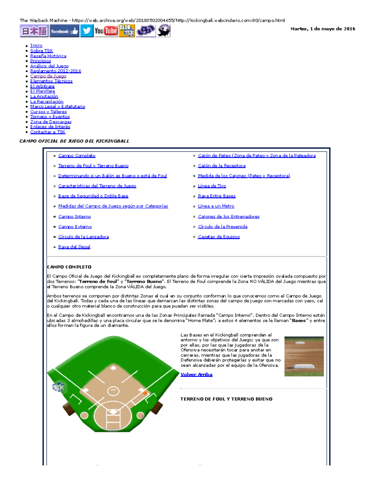 Campo Oficial de Juego en Kickingball: Análisis y Características - Studocu