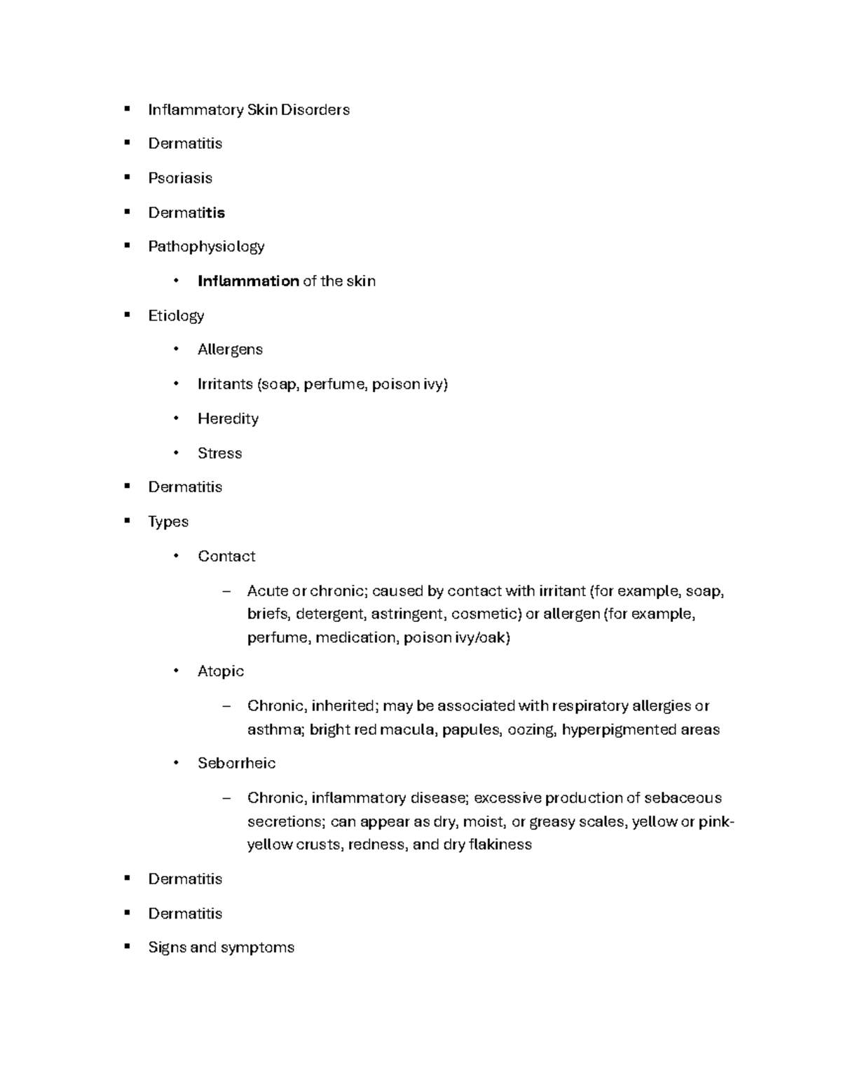 Chapter 54: Patients with Skin Disorders - Dermatitis & Psoriasis ...