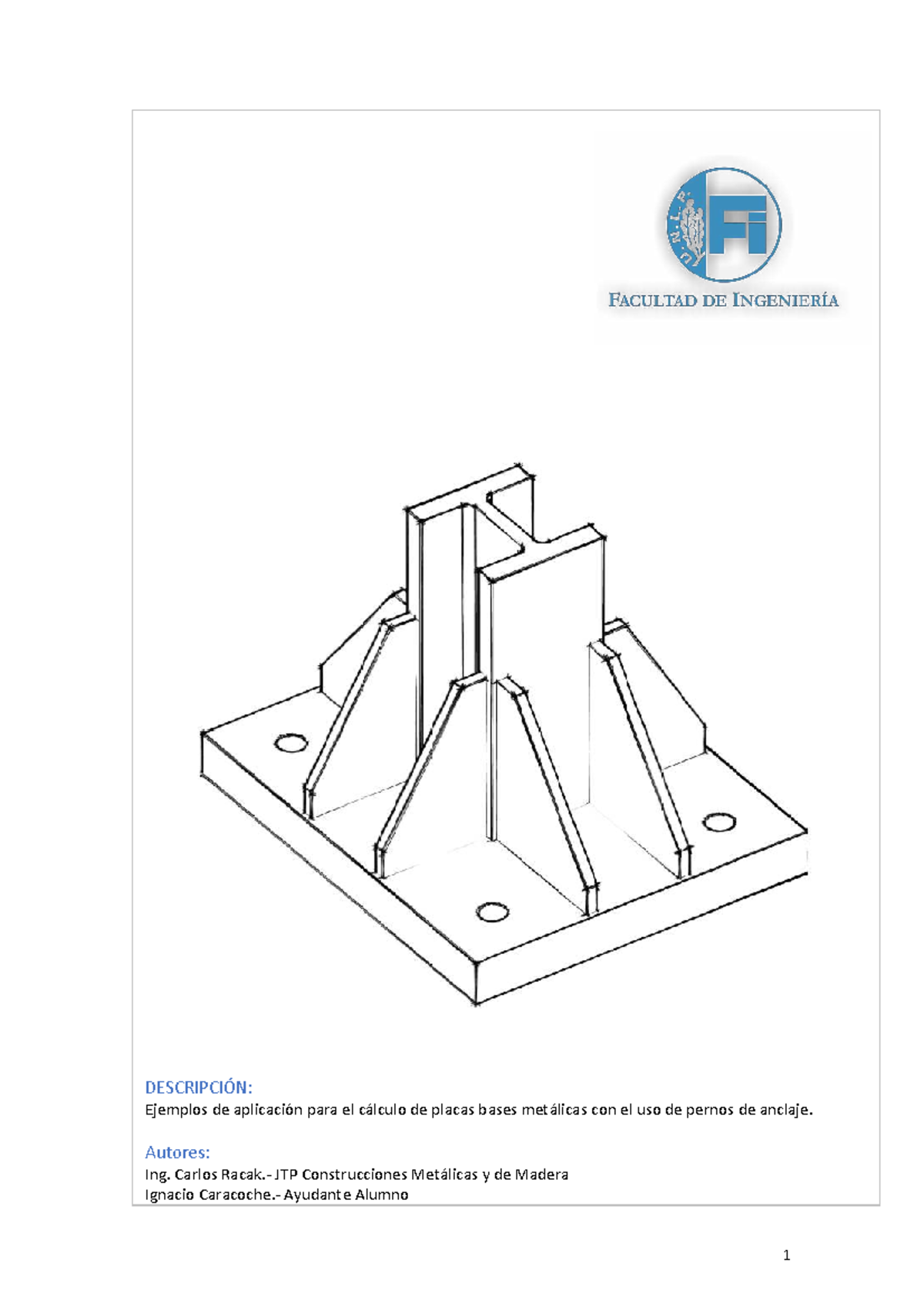 Cálculo de Placas Base Metálicas con Pernos de Anclaje - Ejemplos y ...