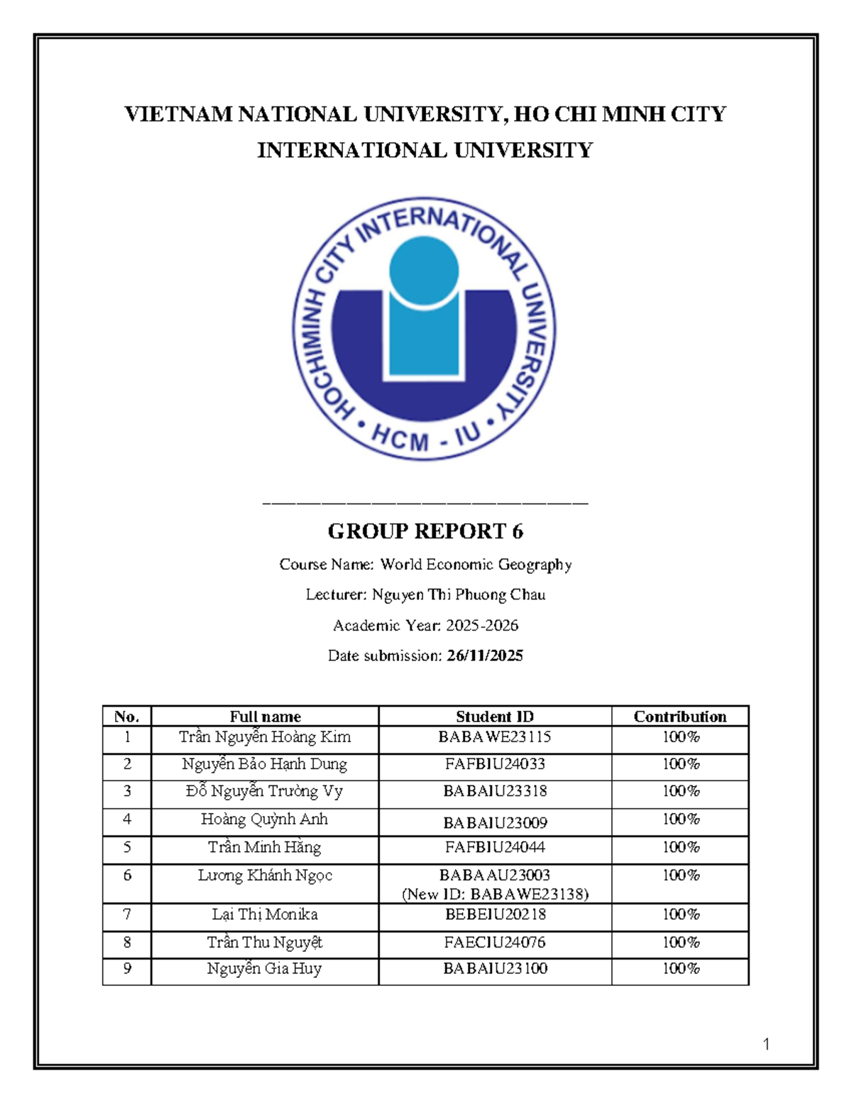 Group 2 Report: Commodity Chains of Nestlé in World Economic Geography ...