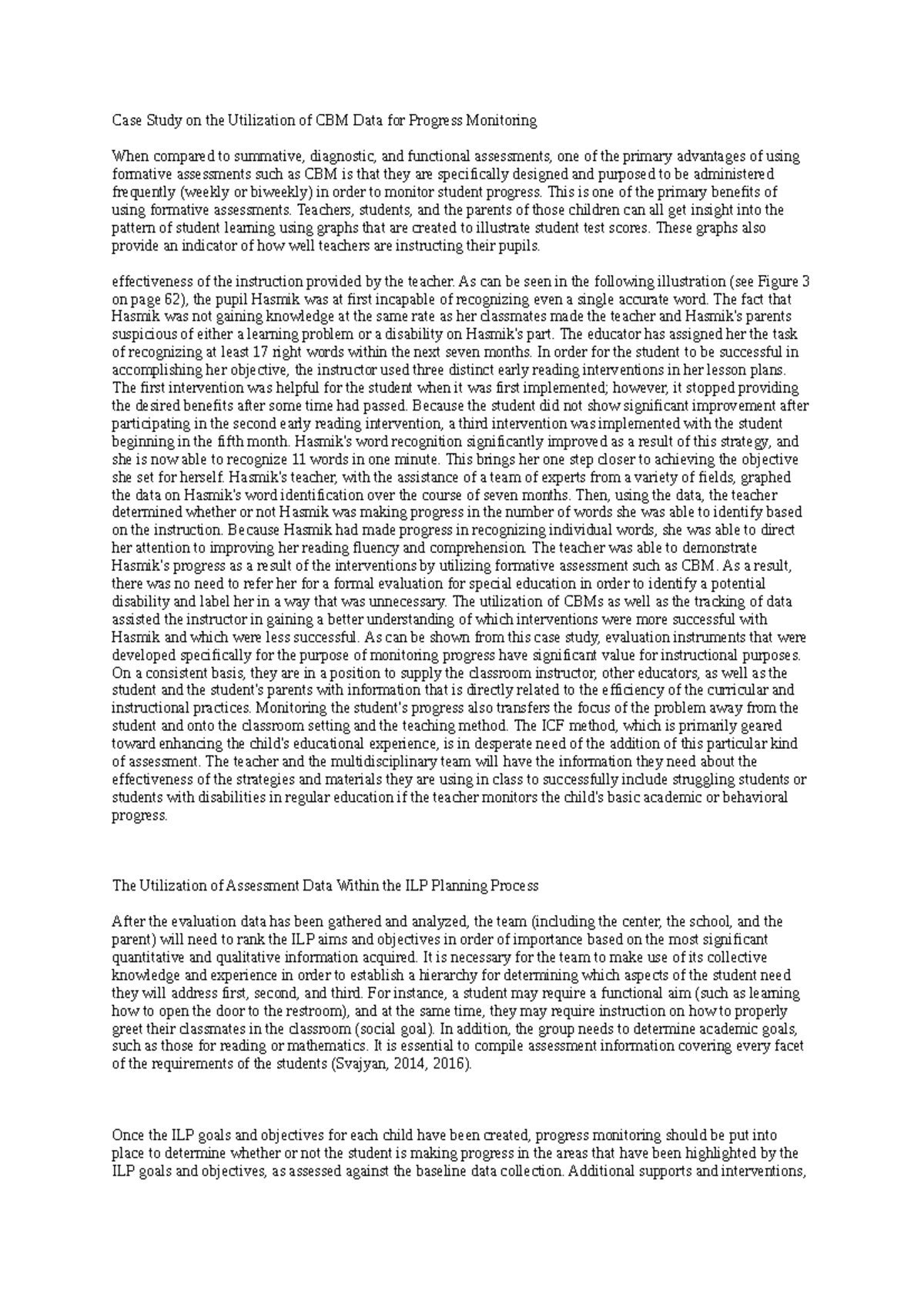 Chapter 5 Intructional Approach Part 4 - Case Study on the Utilization of CBM Data for Progress ...