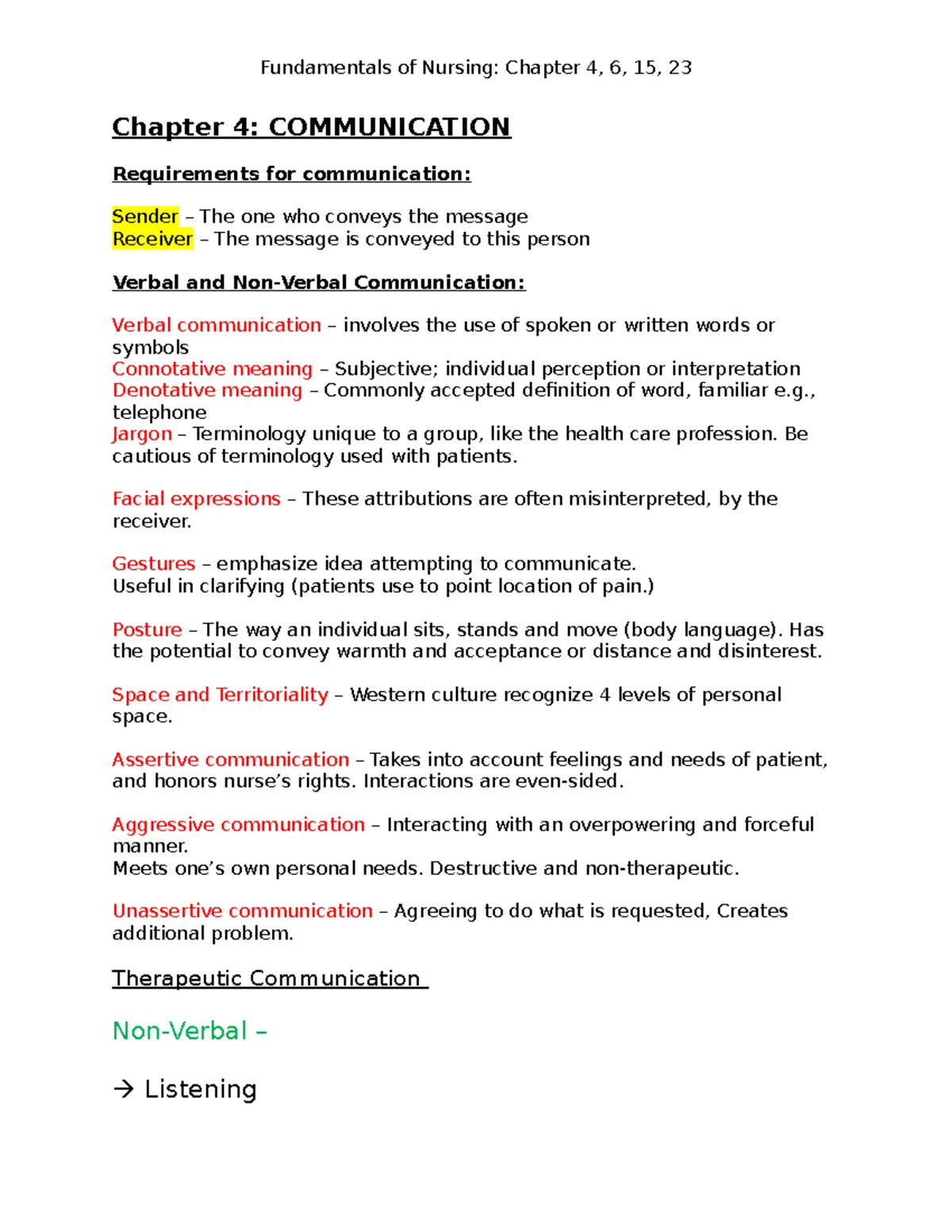 VOCN100L Final Exam Prep: Nurse's Notes for Marc Jacobs Case - Studocu