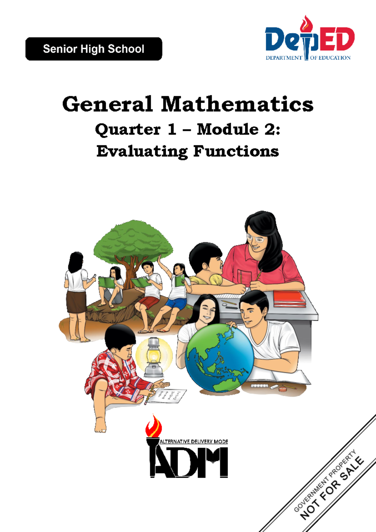 Gen-Math11 Q1 Module 2: Evaluating Functions Study Guide - Studocu