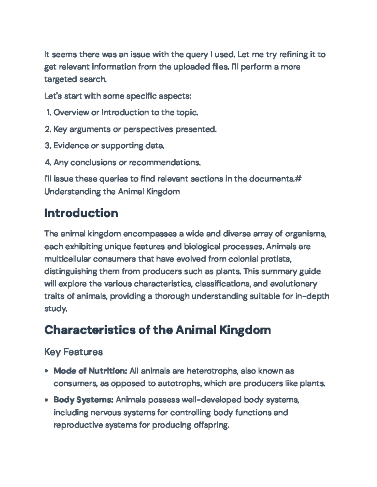 Understanding the Animal Kingdom: Characteristics and Classifications ...