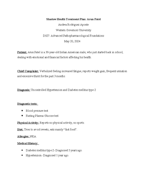 Executive Summary - Executive Summary Andrea Rodriguez Aponte Western ...