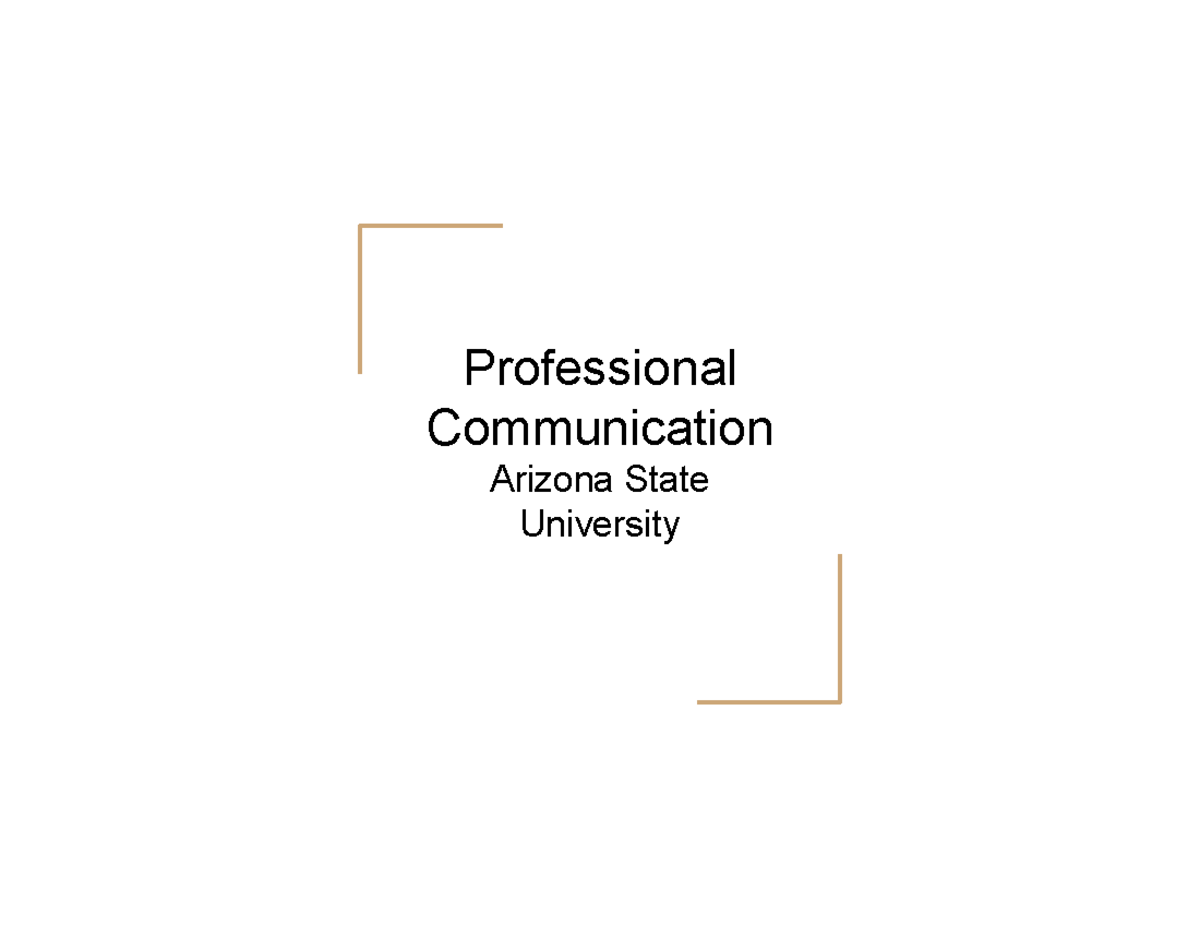Professional and Therapeutic Communication Techniques - SP25 Module 2 ...