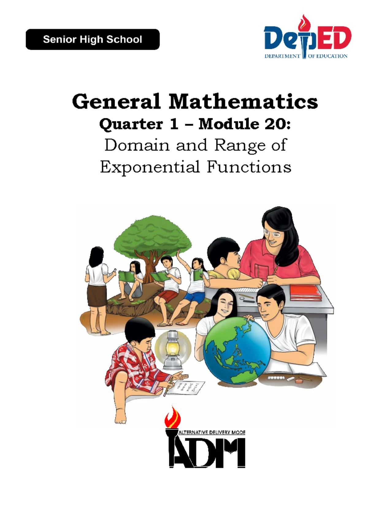 Gen Math 11 Q1 Mod 26: Domain & Range of Logarithmic Functions - Studocu