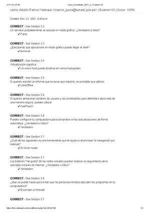 Linux Essentials 2021 2 Examen 02 - 21/11/21 20:25 Linux_Essentials ...