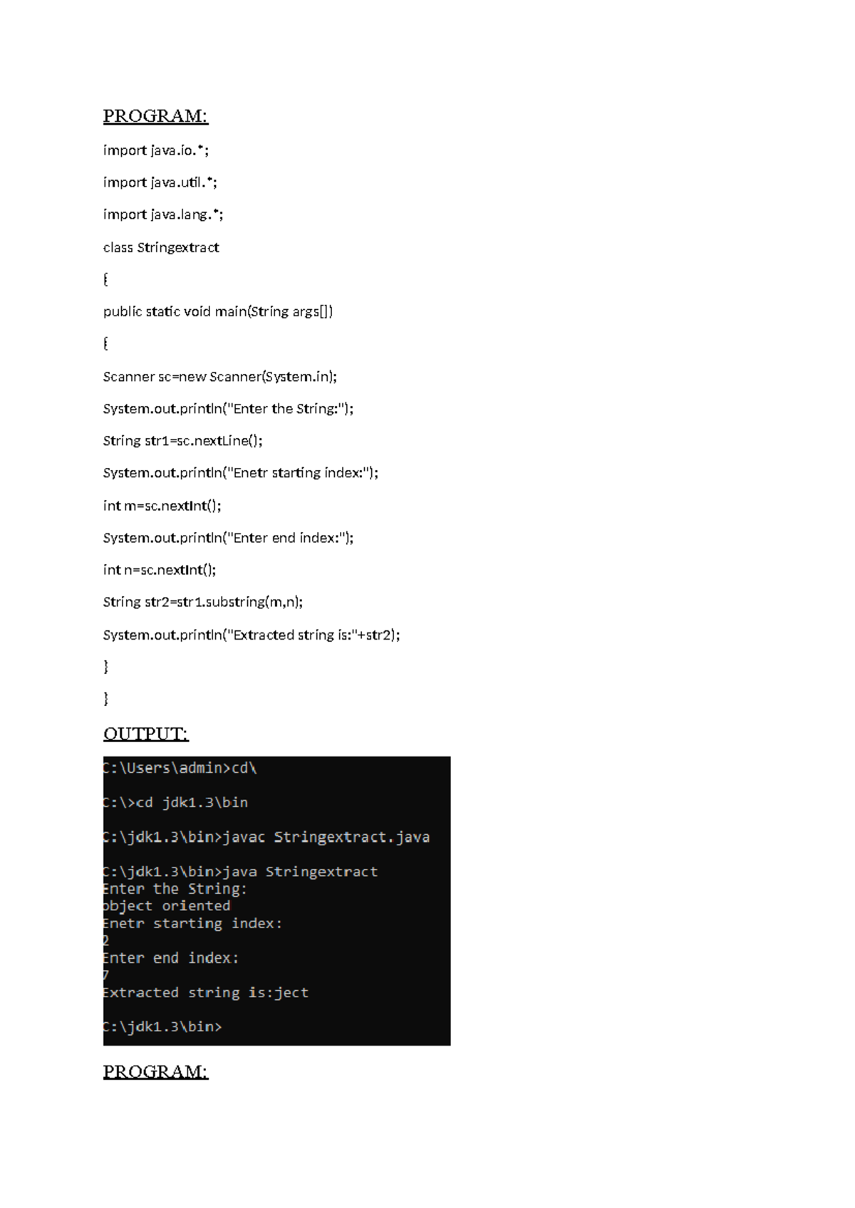 2nd AI&DS Record: Java Programming Concepts and Examples (IP) - Studocu