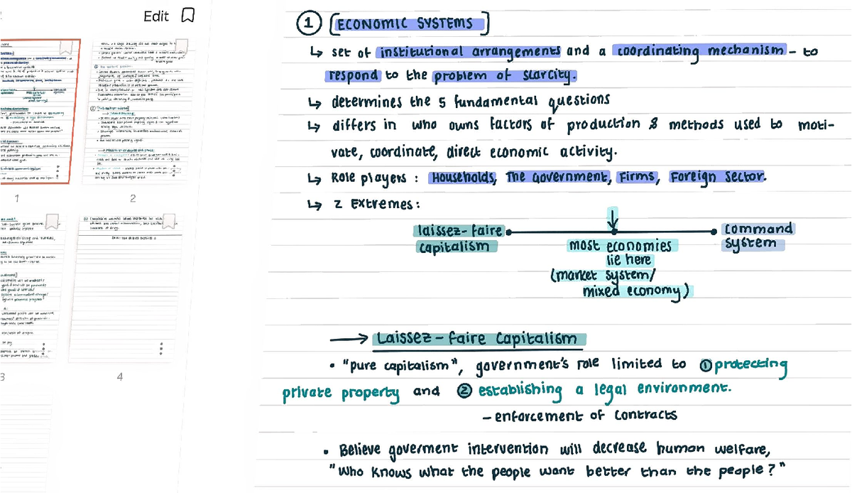 Economic Systems (ECON 101): Understanding Scarcity and Market Dynamics ...