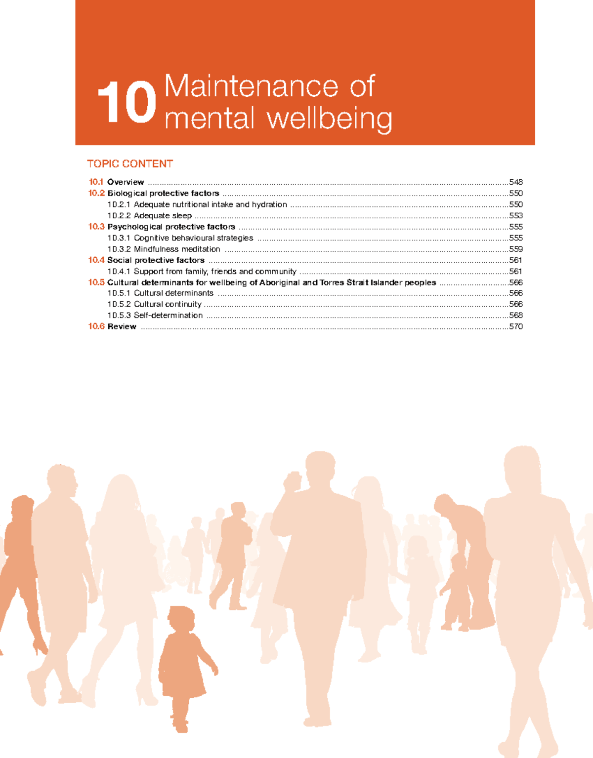 10. Maintenance Of Mental Wellbeing - Maintenance of mental wellbeing ...