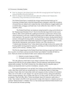 [Solved] As you learned in the module readings the Federal Reserve ...