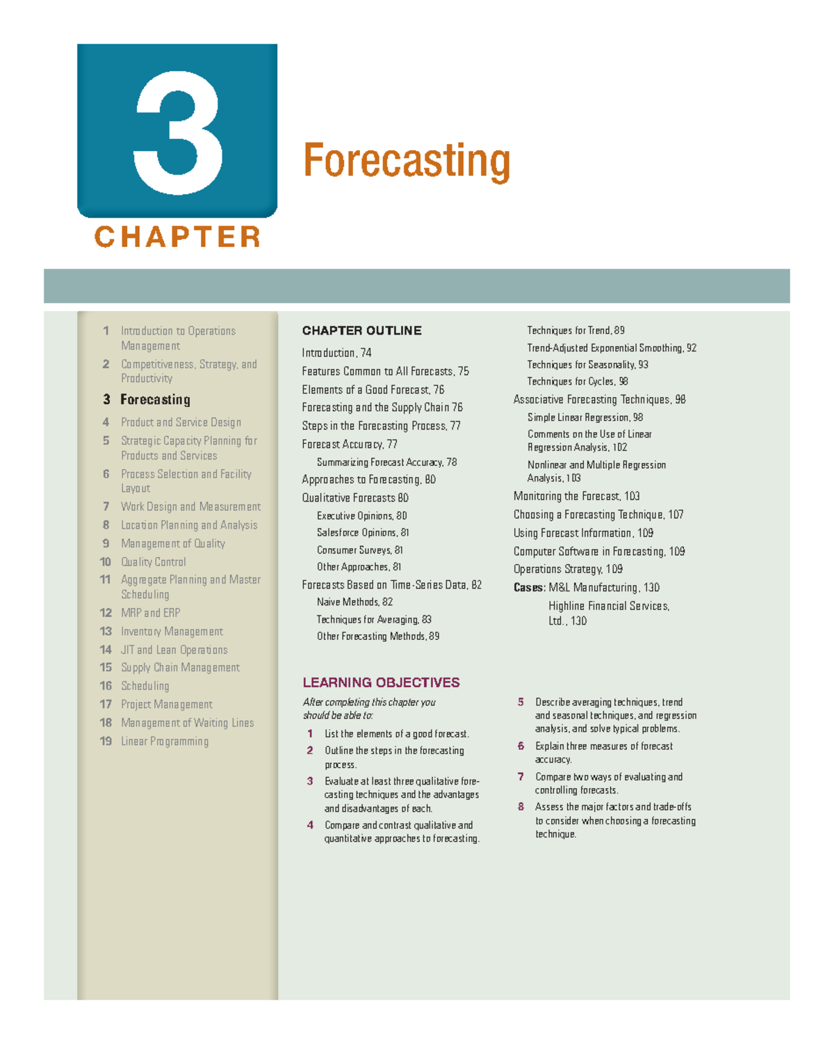 Forecasting Techniques and Best Practices (OM 202) - Comprehensive ...