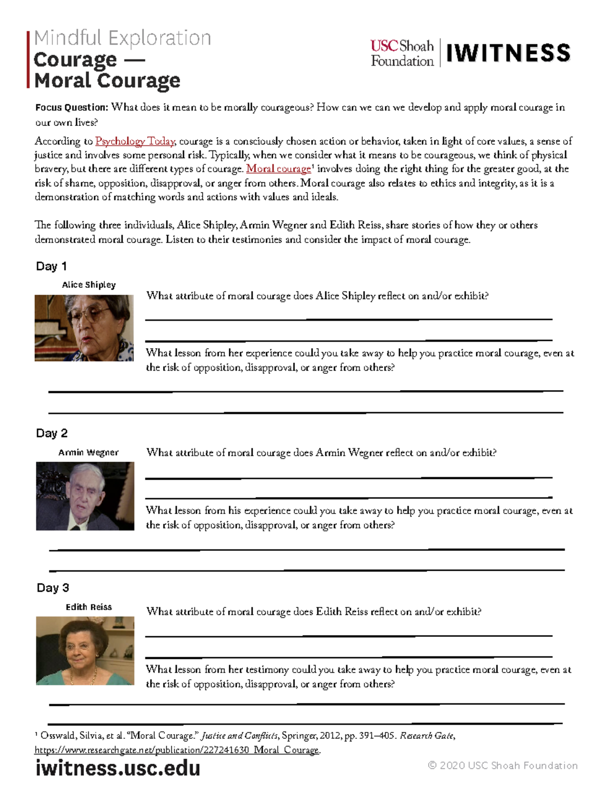 Kami Export - Destiny Quiroz - Student Handout ME Courage - Moral ...