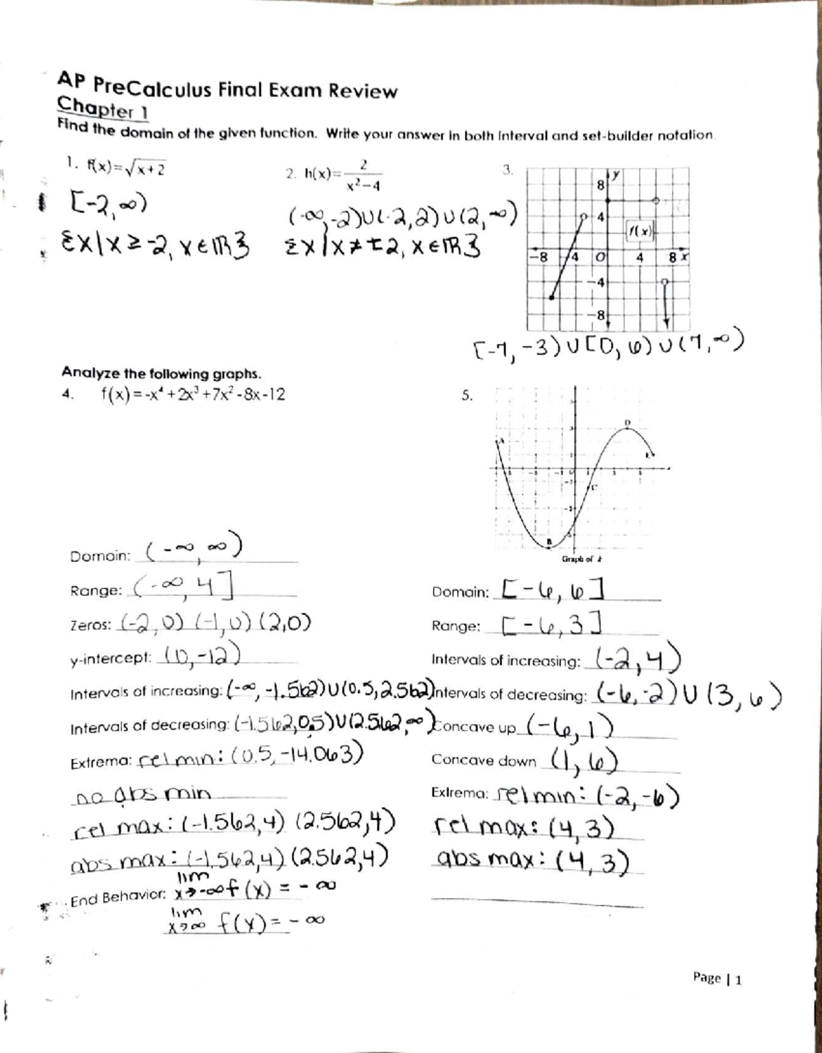 Adobe Scan Dec 17, 2024 - math worksheet - · AP PreCalculus Final Exam ...