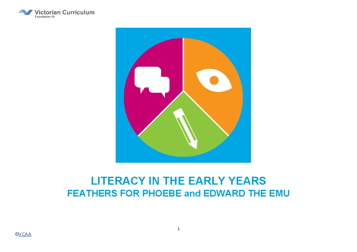 Feathers for Phoebe & Edward the Emu: Level 2 Literacy Unit - Studocu