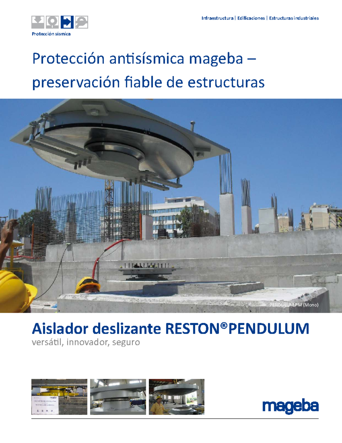 Protección Sísmica y Aisladores Mageba: Brochure STU 2024.03 - Studocu