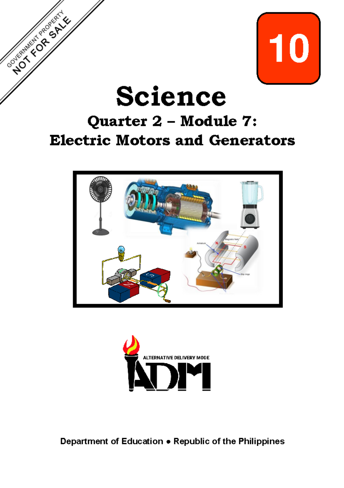 Science 10 Q2 M7: Understanding Electric Motors & Generators - Studocu
