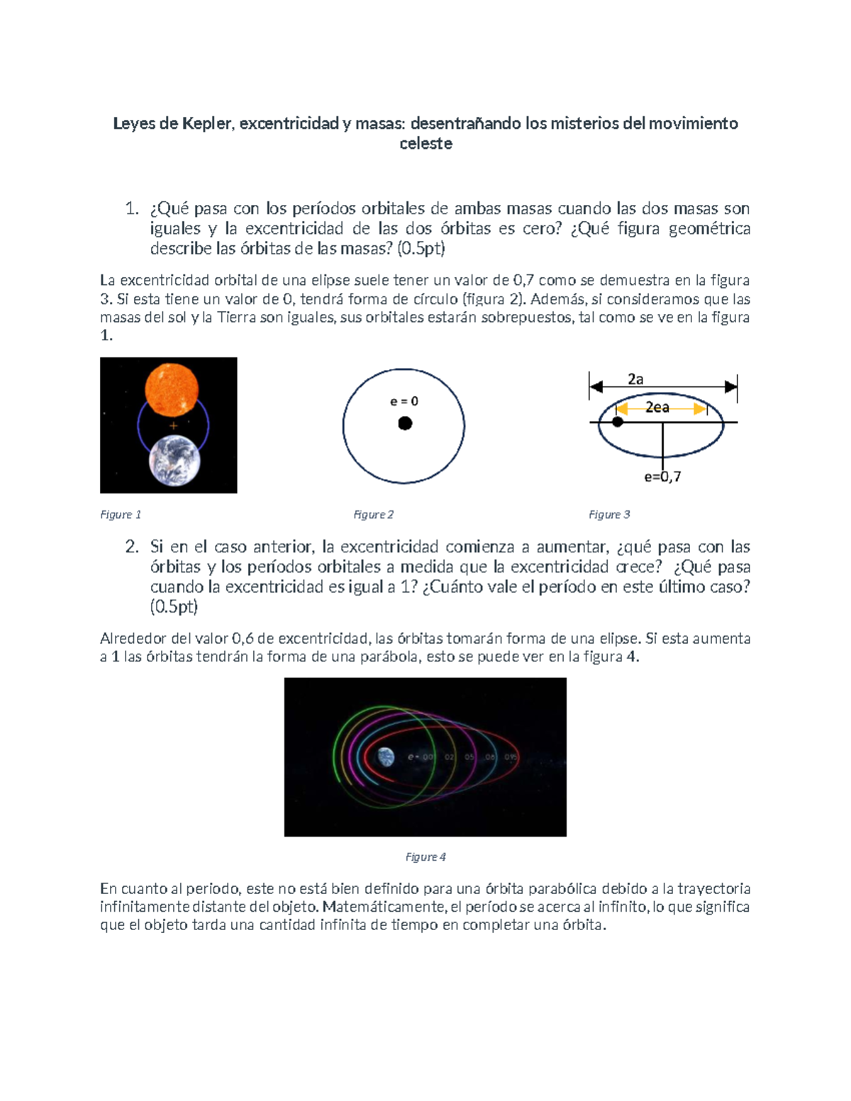 Tarea 3 - Leyes de Kepler y Excentricidad en el Movimiento Celeste ...
