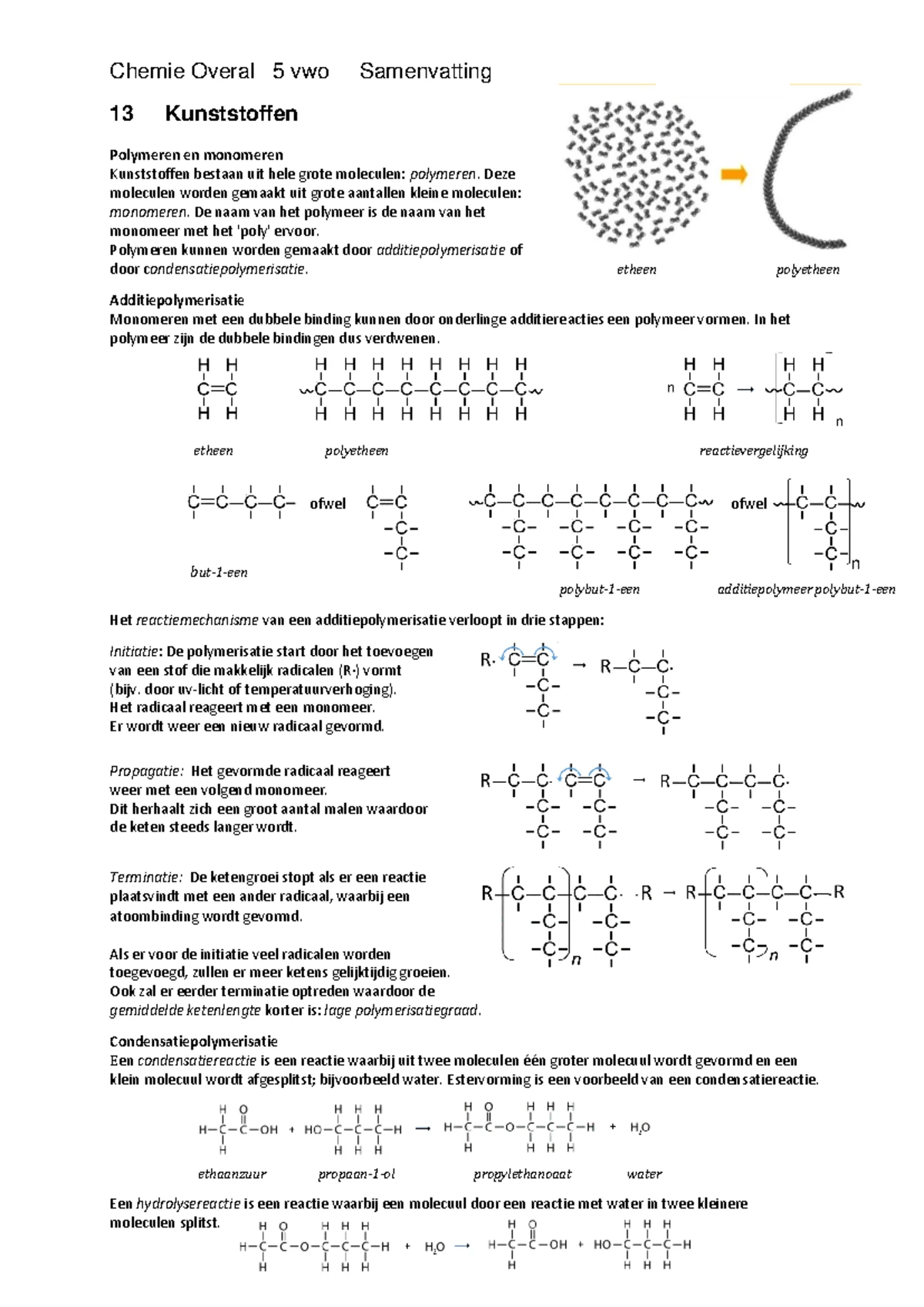 Samenvatting Chemie Overal 4 vwo: Zouten en Zoutoplossingen - Studeersnel
