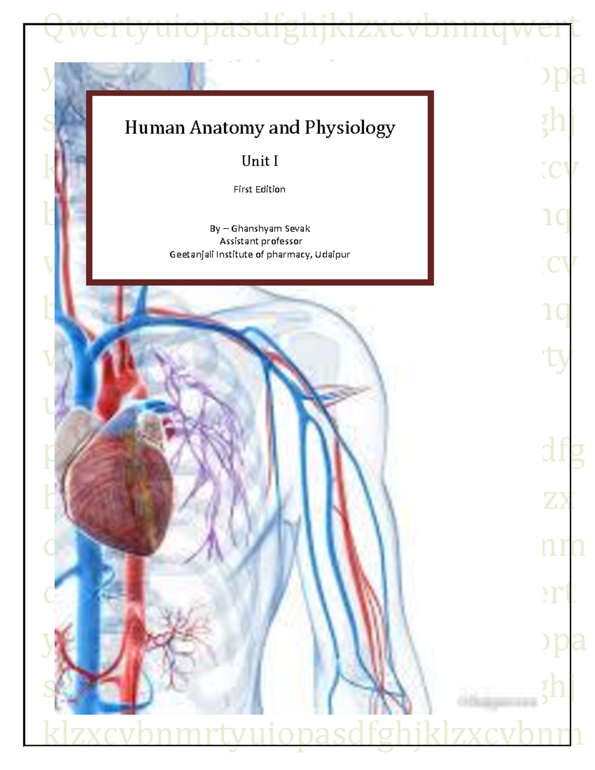 HAP 1st Sem: Human Anatomy & Physiology Notes - Unit I Overview - Studocu