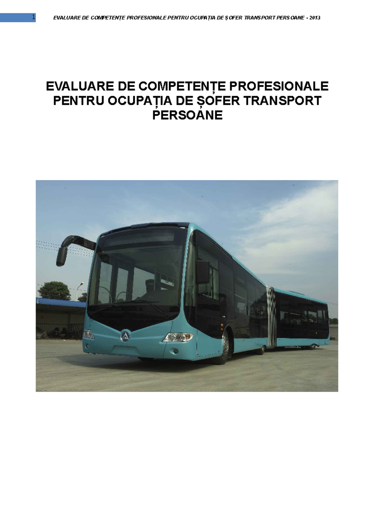 Proiect evaluator competente profesionale Exemplu - EVALUARE DE ...