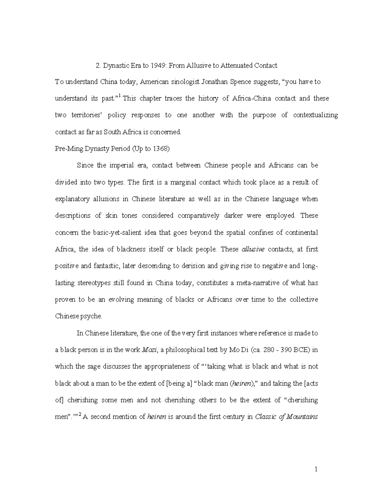 Chinese Indentured Labor in South Africa: Historical Perspectives (CHN ...