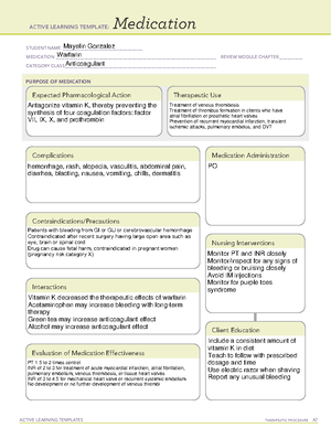 Methylprednisolone ATI medication template - ACTIVE LEARNING TEMPLATES ...