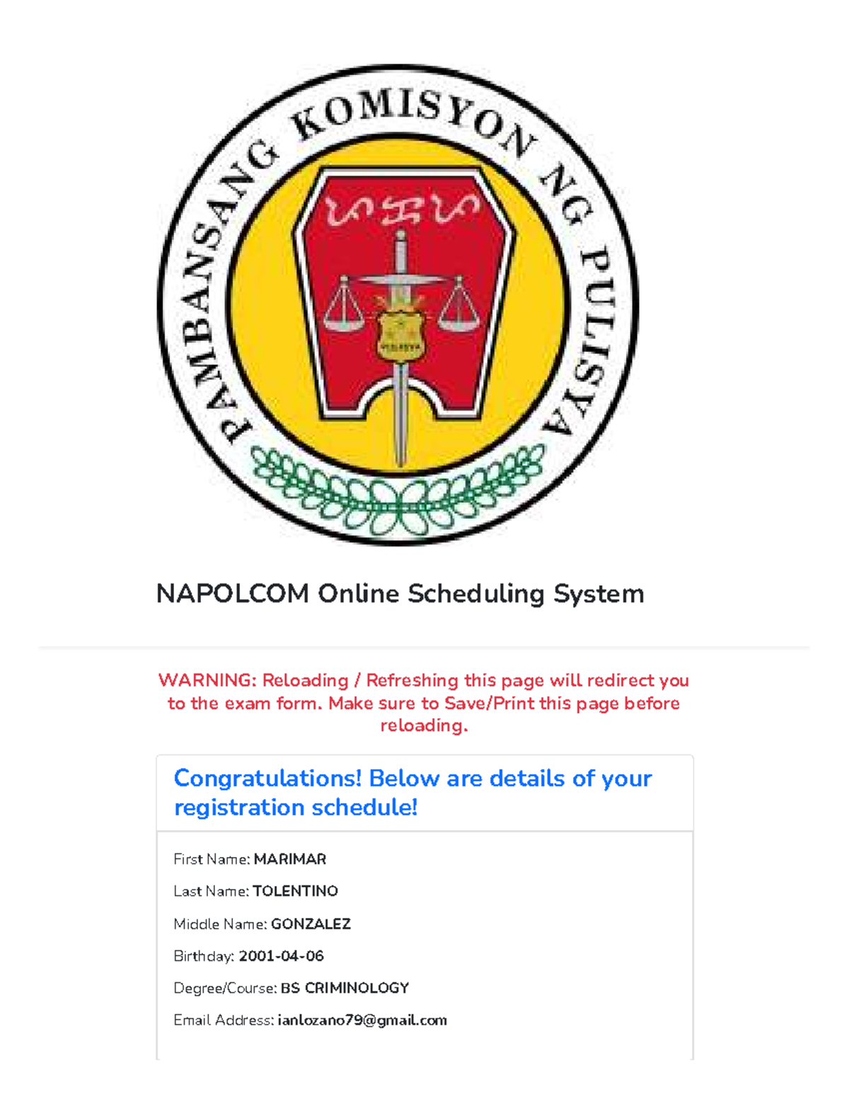 PNP Napolcom Exam App - Reviewer for BS Criminology - Studocu
