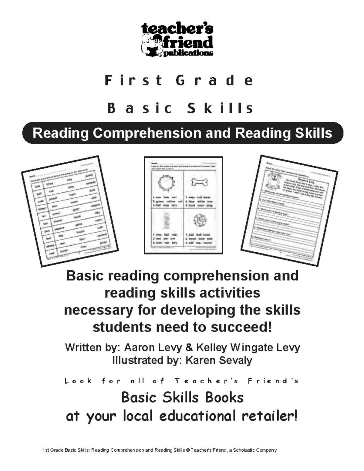 1st Grade Basic Skills: Reading Comprehension Activities - Studocu