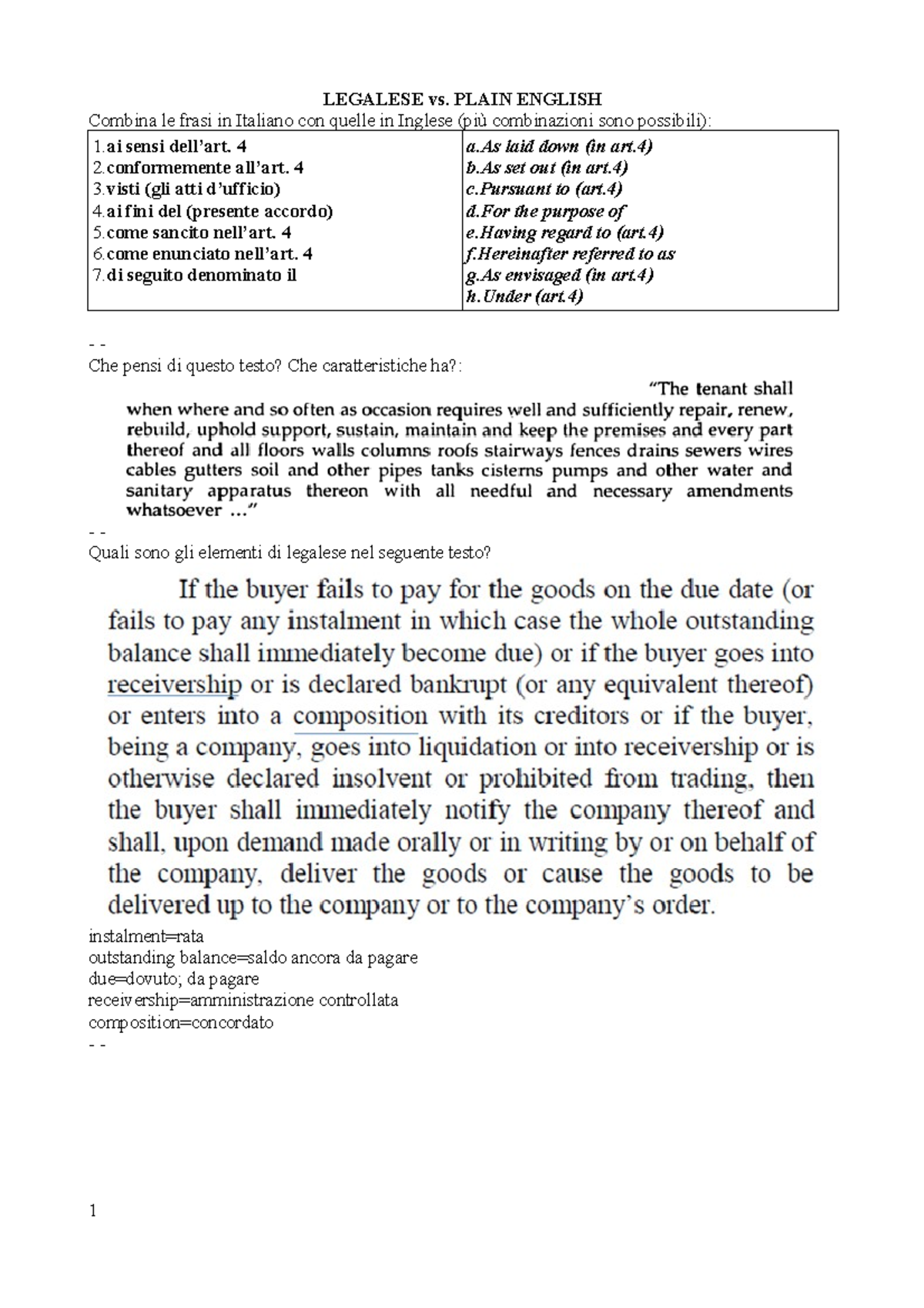 Legalese vs. Plain English: An In-Depth Analysis and Simplification ...