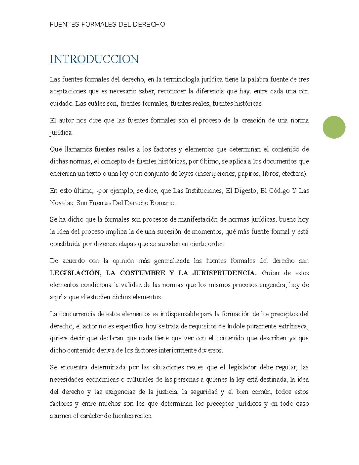 Fuentes Formales del Derecho: Conceptos y Clasificaciones Esenciales ...