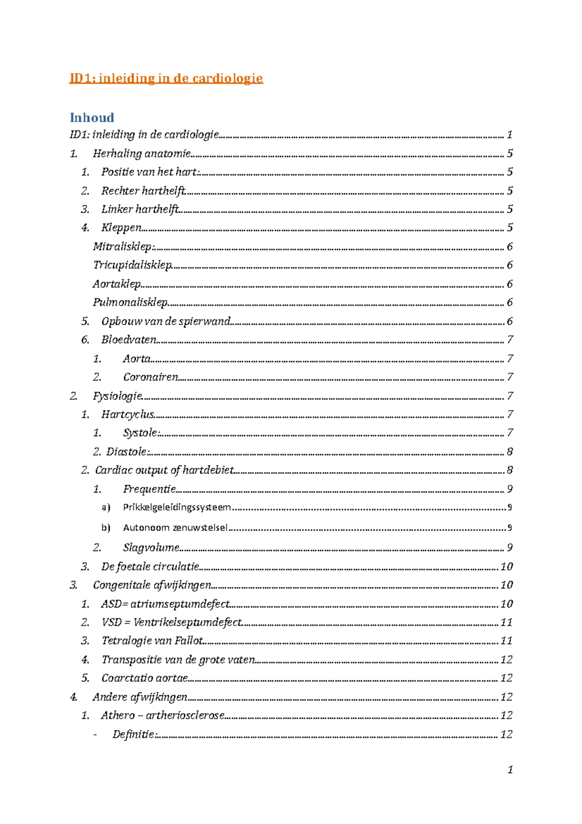 Anamnese op basis van gezondheidspatronen van Gordon - Initiële ...
