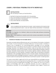 IOP1501 - Unisa - Psychological Processes in Work Context - Studocu