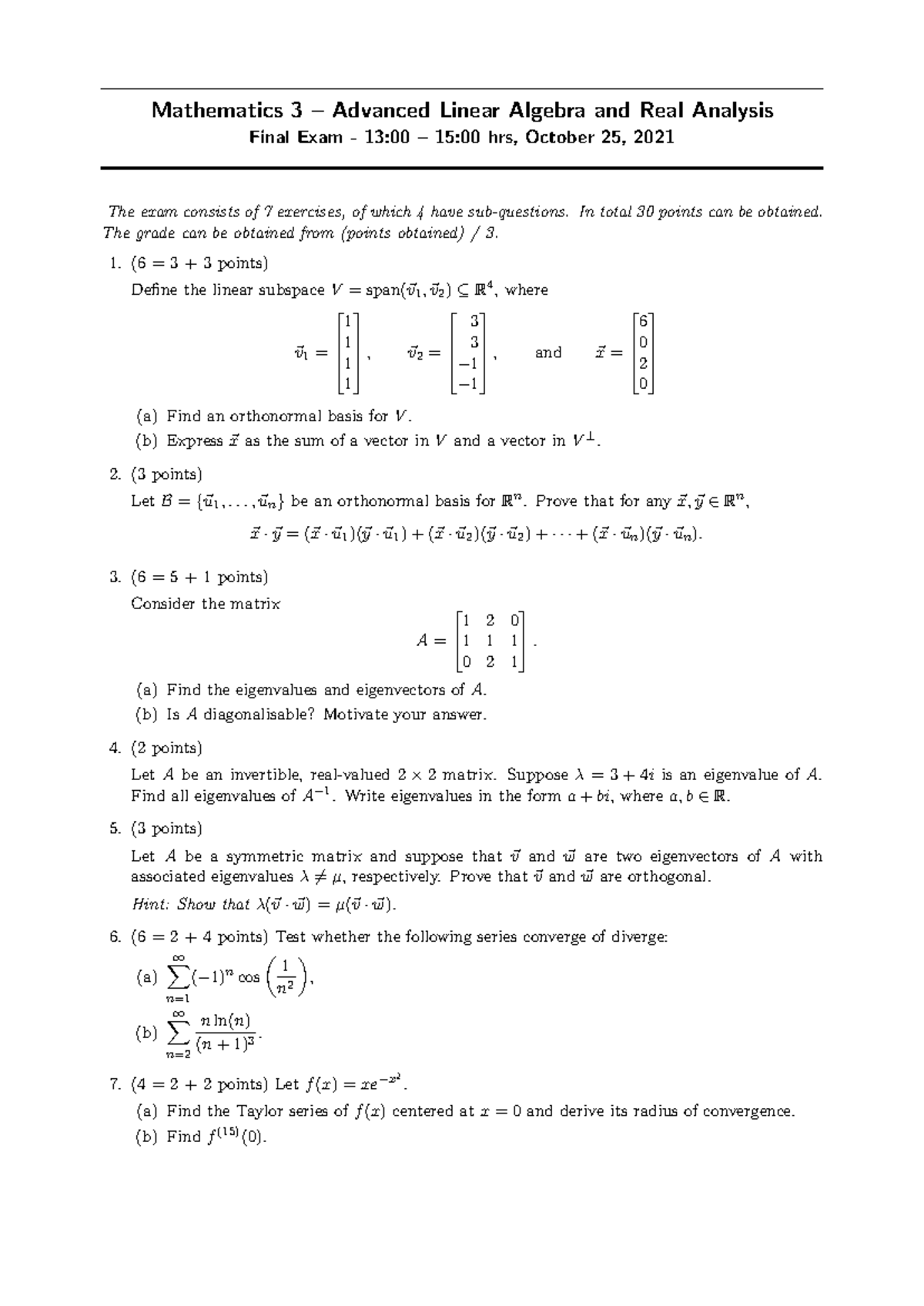 Math3-FinalExam-2021-Advanced-Linear-Algebra-and-Real-Analysis ...