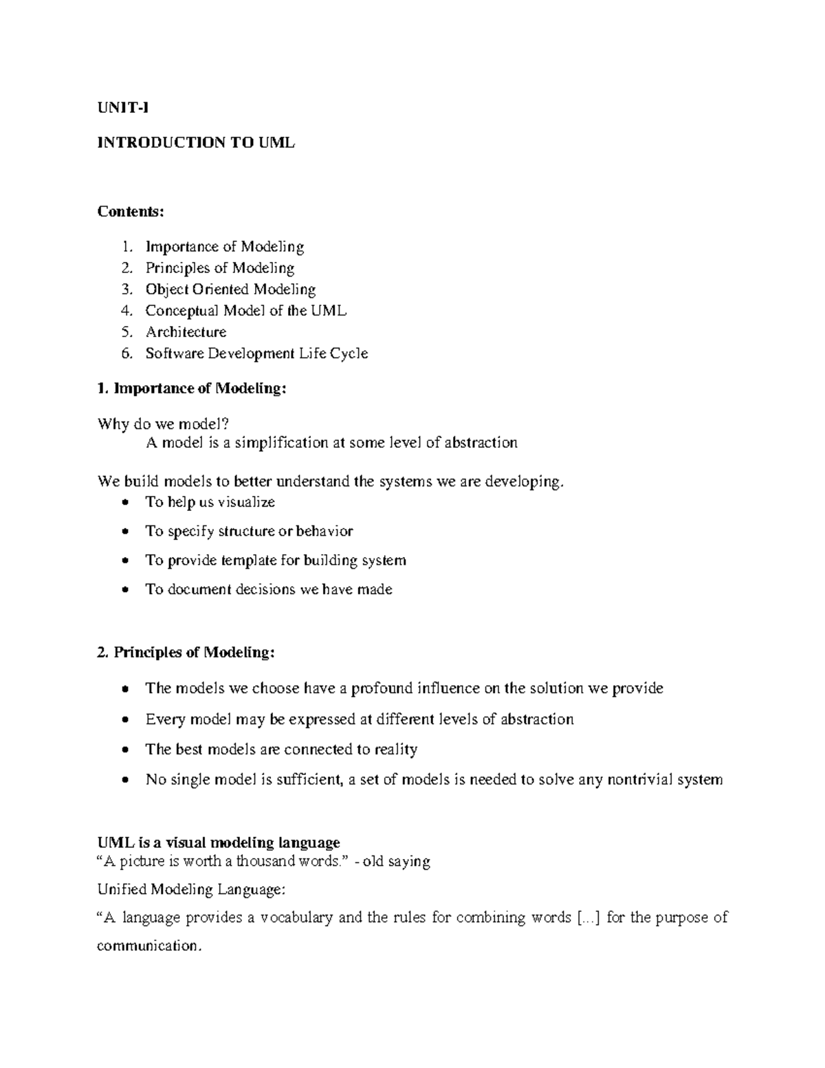 UML Fundamentals: Key Concepts and Principles for Software Design - Studocu
