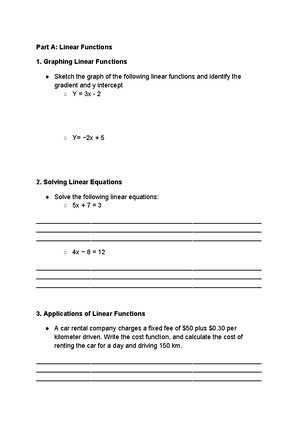 QCAA 2020 Mock Assessment: Specialist Mathematics Paper 1 MCQs - Studocu