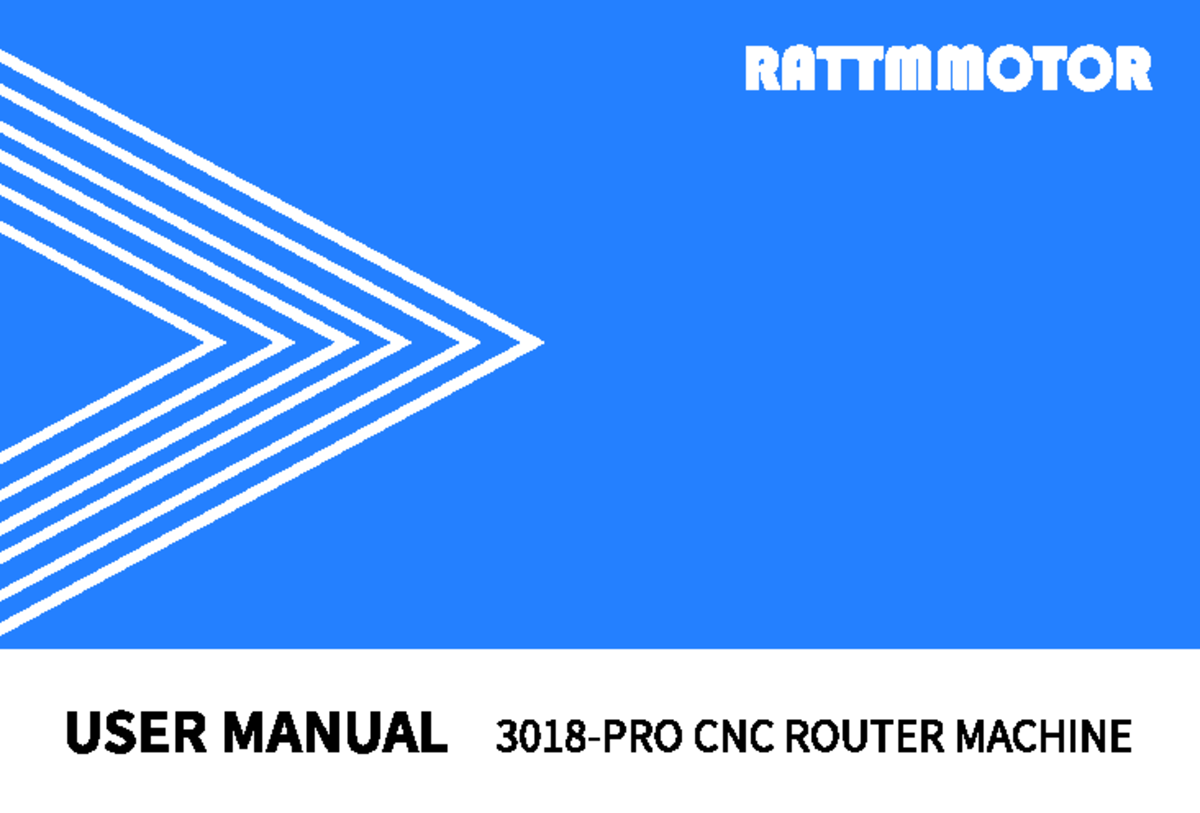 CNC 3018 PRO User Manual: Assembly and Installation Guide - Studocu