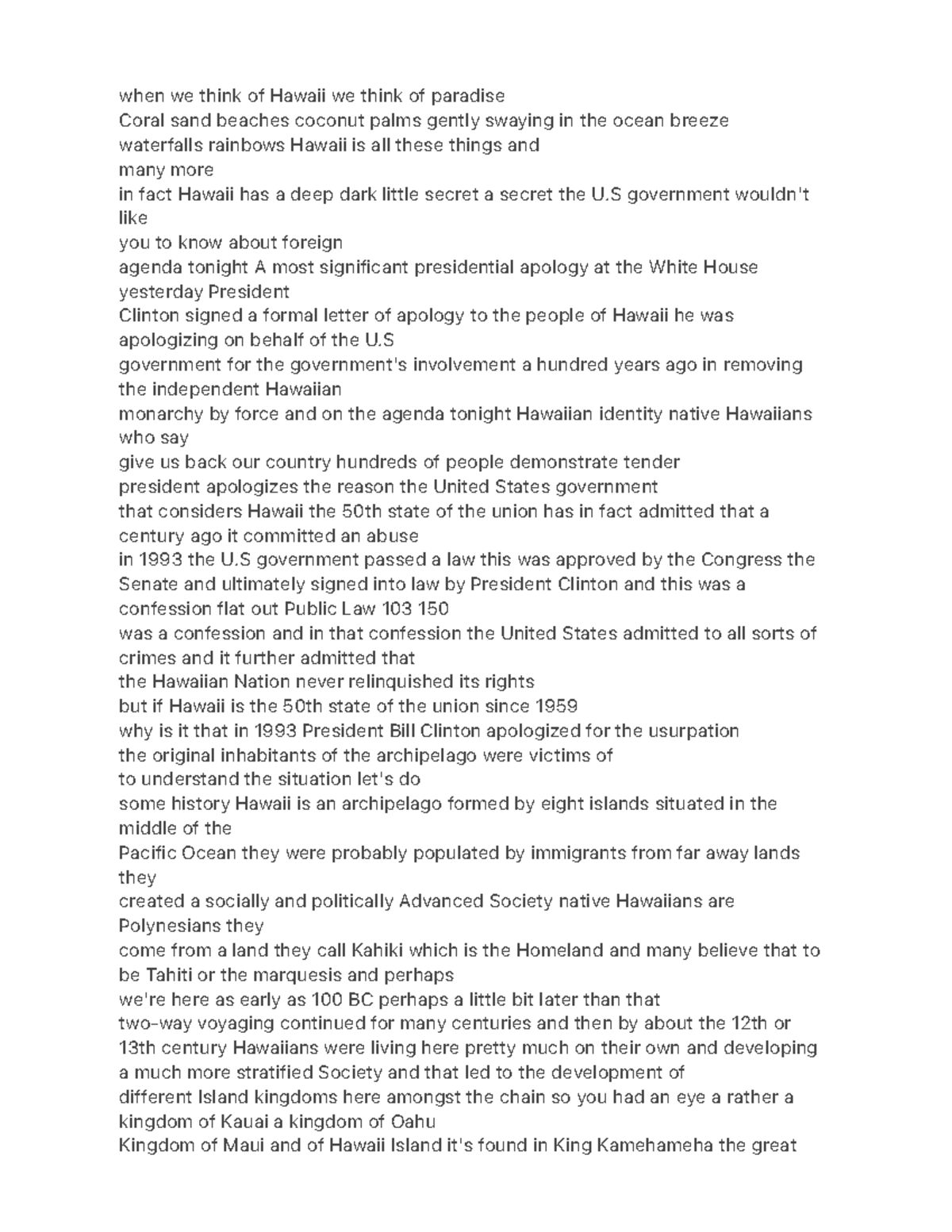 The Annexation of Hawaii: History, Sovereignty Movements, and U.S ...